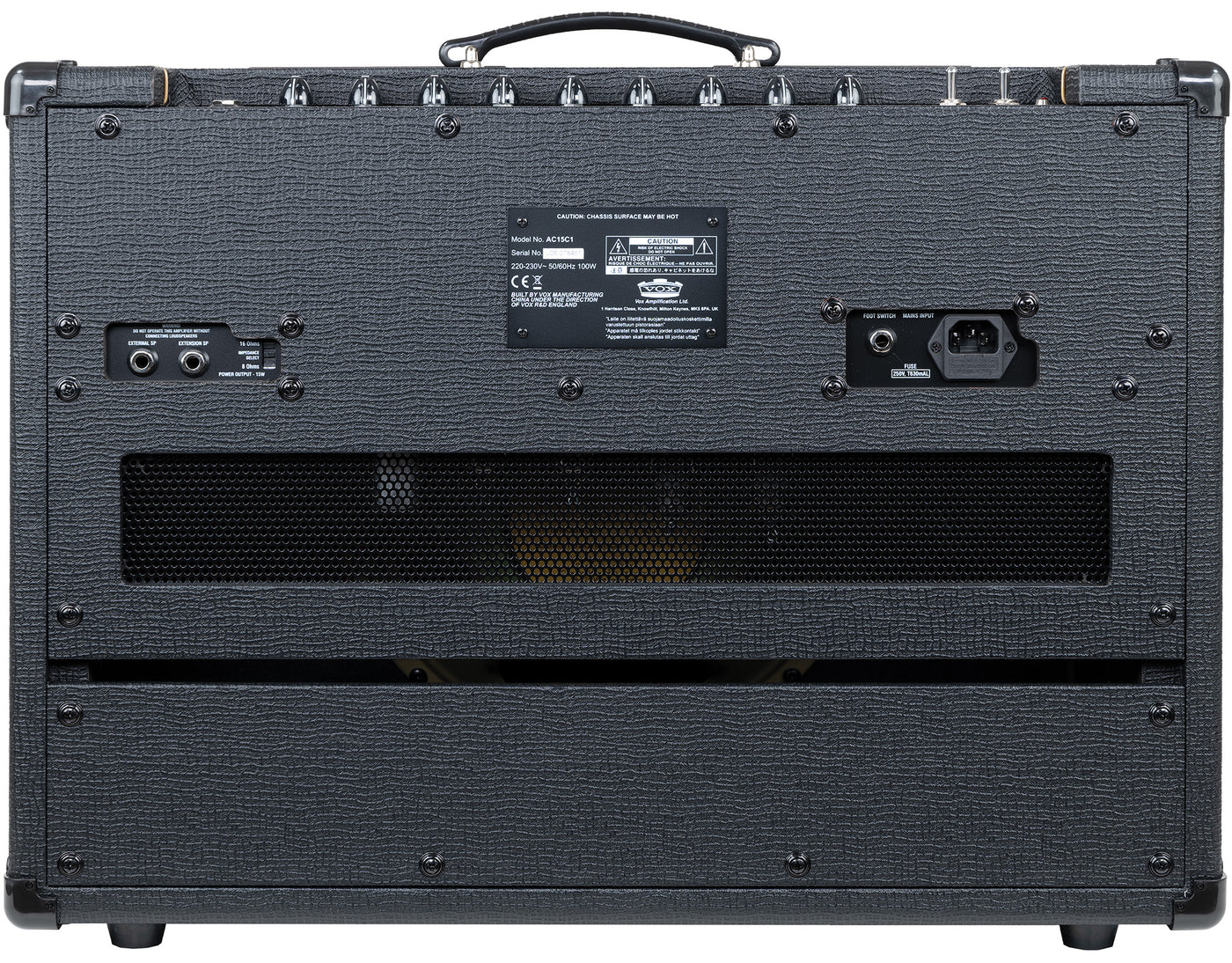 VOX AC15 Custom Guitar Valve Amplifier - Soundshop.ie